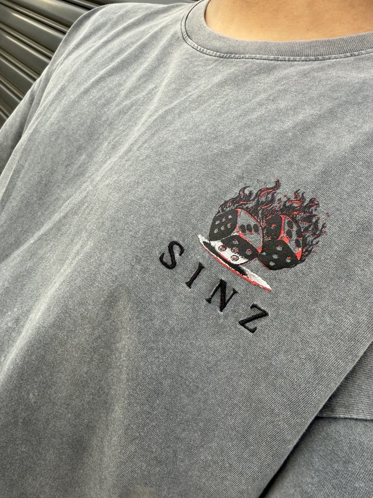 Flaming Dice T-Shirt – Sinz co